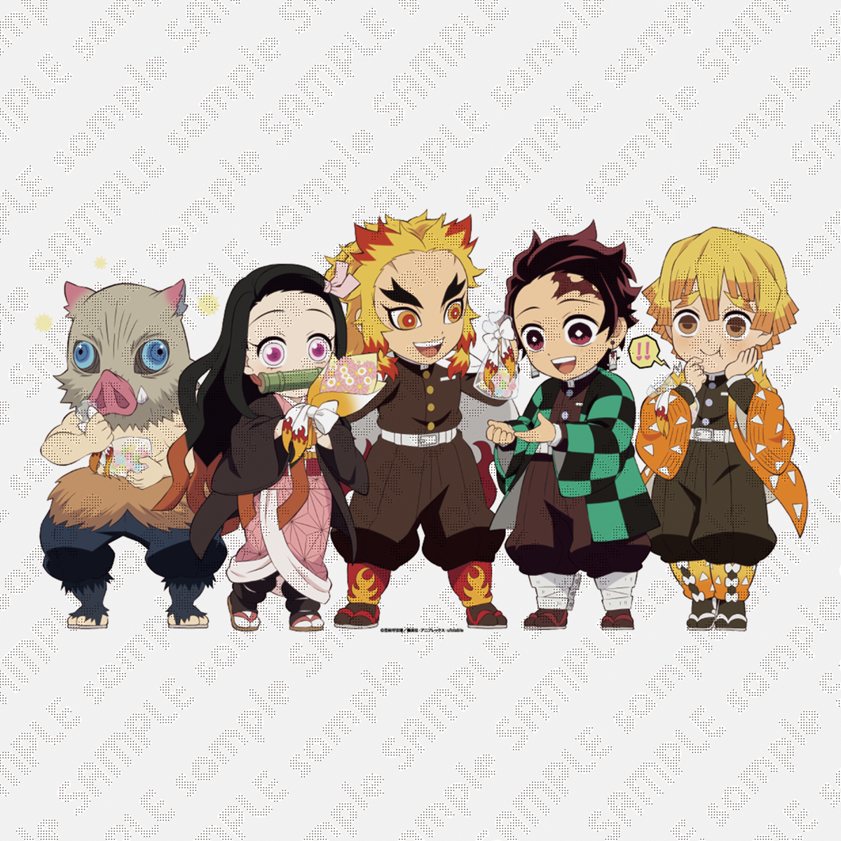 Demon Slayer -Kimetsu no Yaiba- Mini-Character, 5 Year Anniversary Com