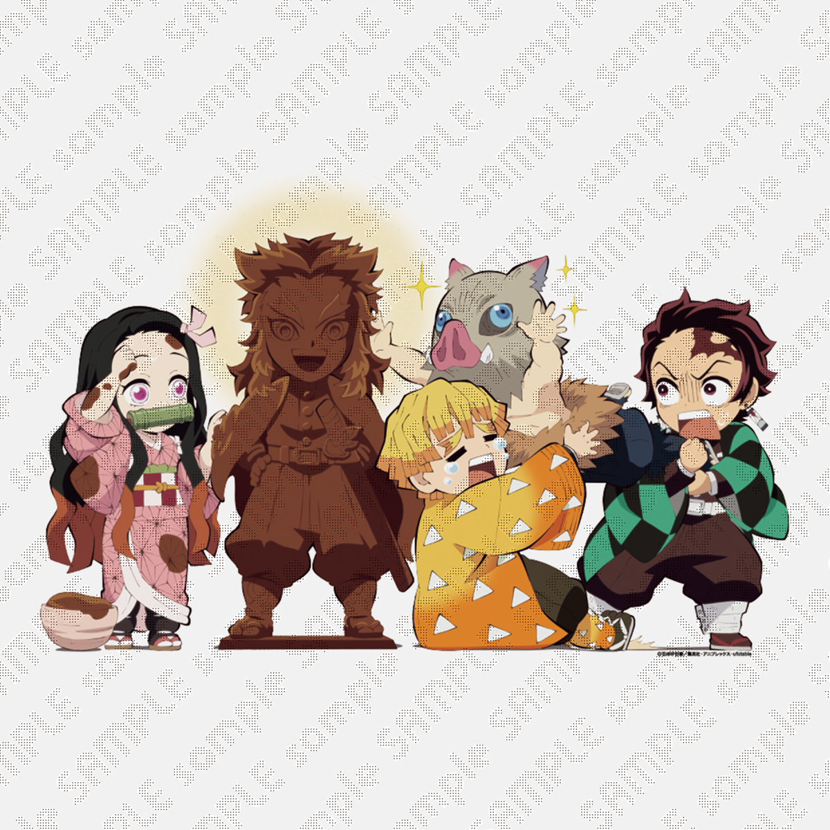Demon Slayer -Kimetsu no Yaiba- Mini-Character, 5 Year Anniversary Com
