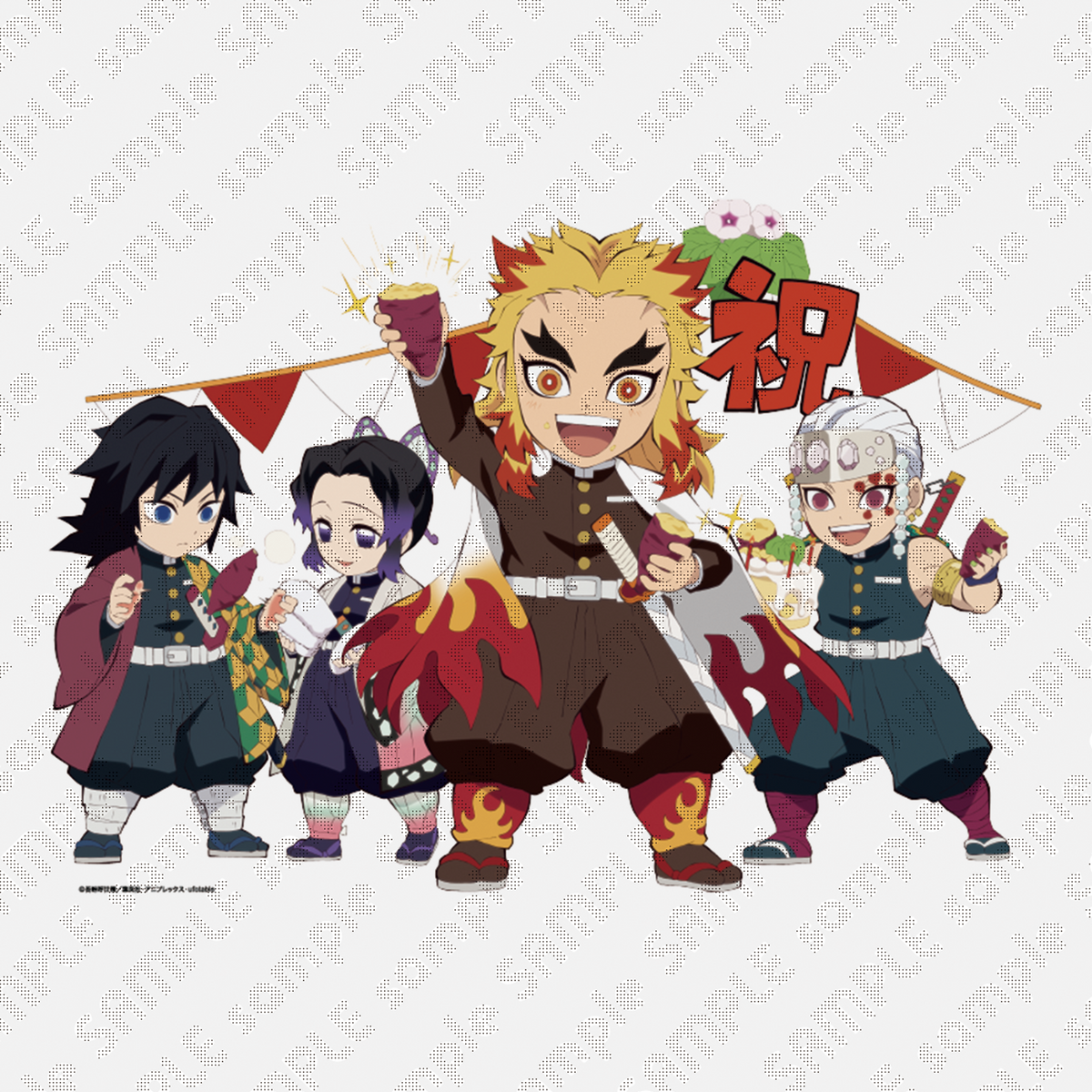 Demon Slayer -Kimetsu no Yaiba- Mini-Character, 5 Year Anniversary Com