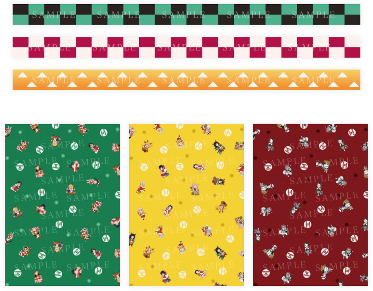 【Resale】Demon Slayer -Kimetsu no Yaiba- Christmas 2020, Wrapping Set