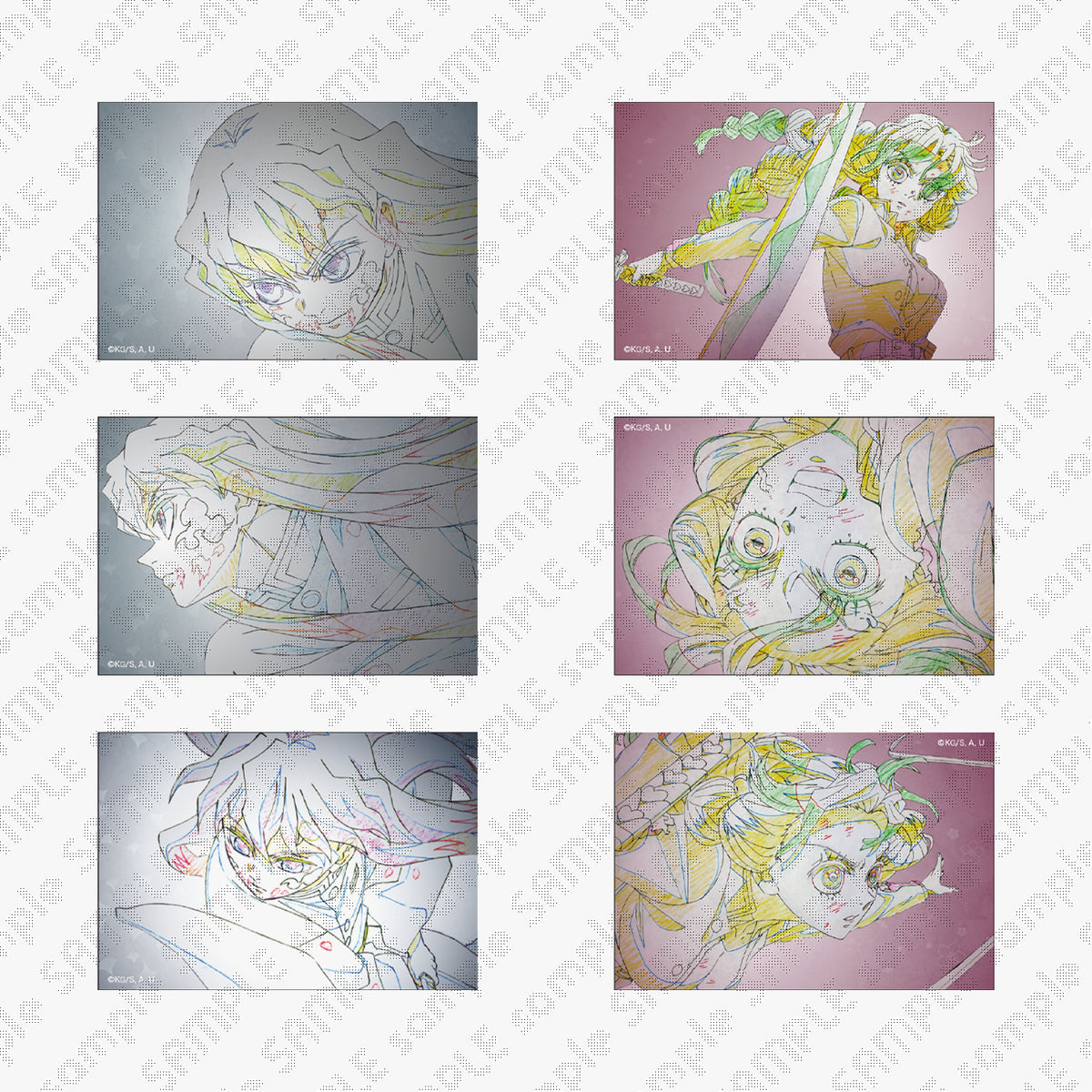 World Tour 2024 ufotable Animation Material "Mitsuri Kanroji & Muichir