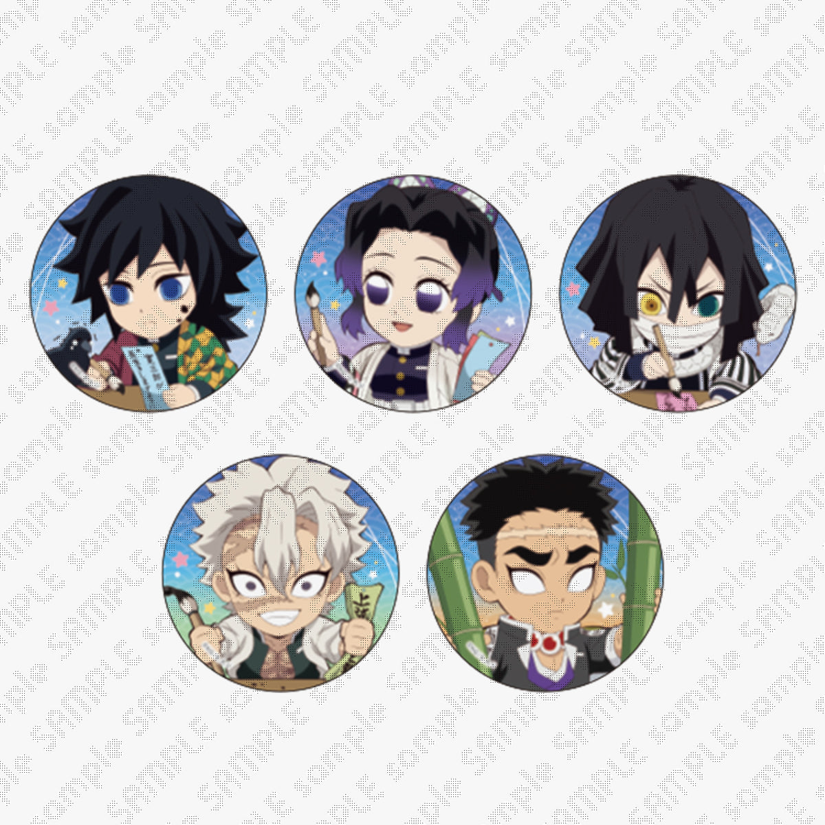 Demon Slayer -Kimetsu no Yaiba-, Tanabata 2024,Shiny Holographic Butto