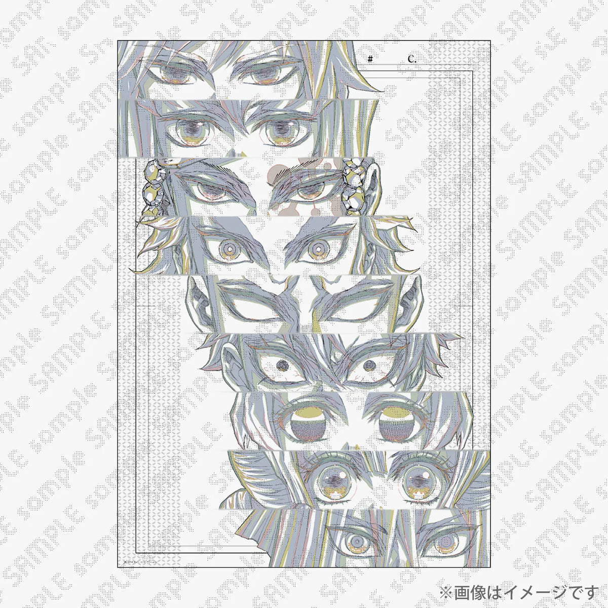 Key Visual Premium Poster Keyframe Picture ver(10 Type), Demon Slayer