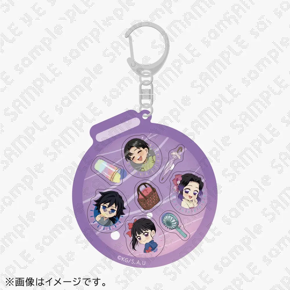 Shake-shake Acrylic Keychain B, Demon Slayer -Kimetsu no Yaiba-, Firew