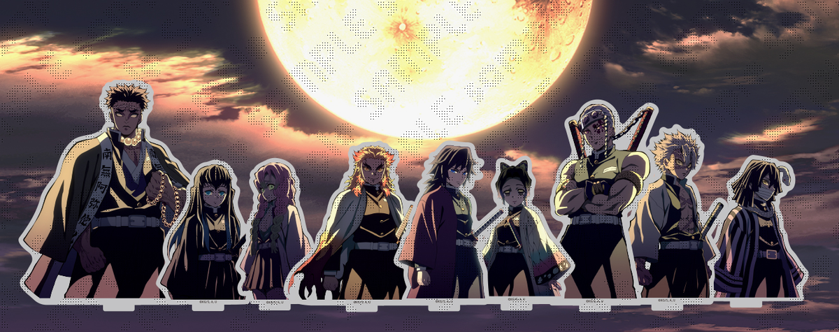 Demon Slayer -Kimetsu no Yaiba- The Hashiras Assemble, Acrylic Stand