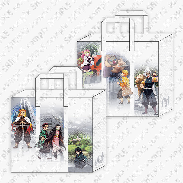 Shopping Bag, Big size, Demon Slayer -Kimetsu no Yaiba-