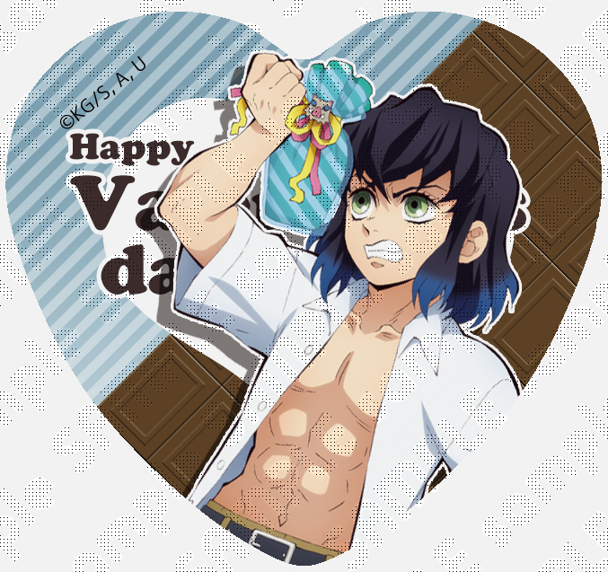 Demon Slayer -Kimetsu no Yaiba-, Kimetsu Academy, Valentines Day, Hear