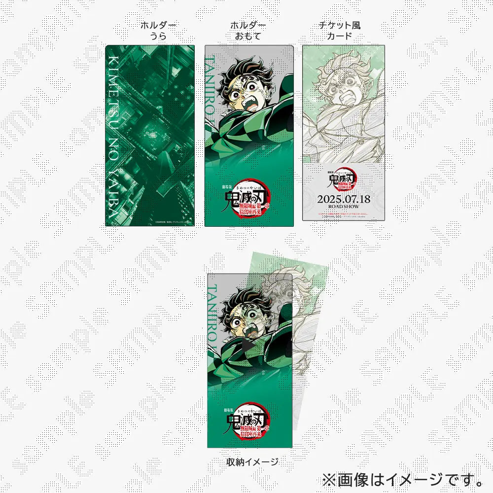 Ticket Holder and Ticket-style Card(9 Characters), Demon Slayer -Kimet
